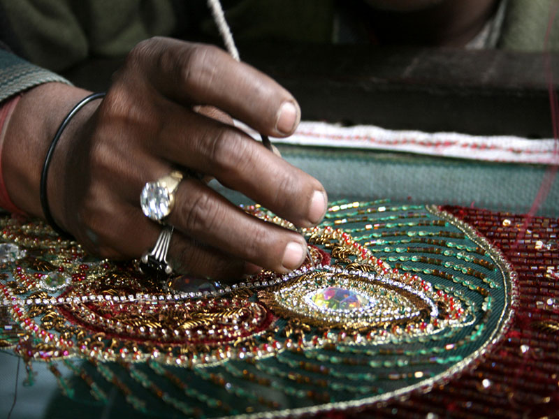 Zardozi Embroidery: Different Types of Zardozi Embroidery Work