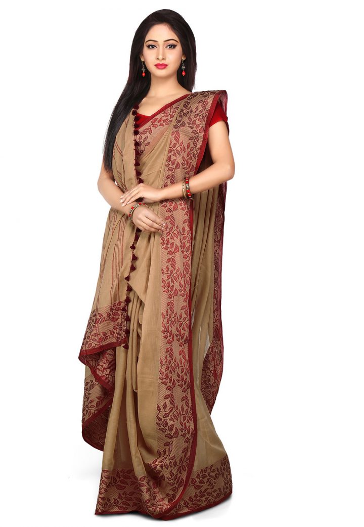 A Better Understanding To Bengali Sarees : Baluchari & Tant | Utsavpedia