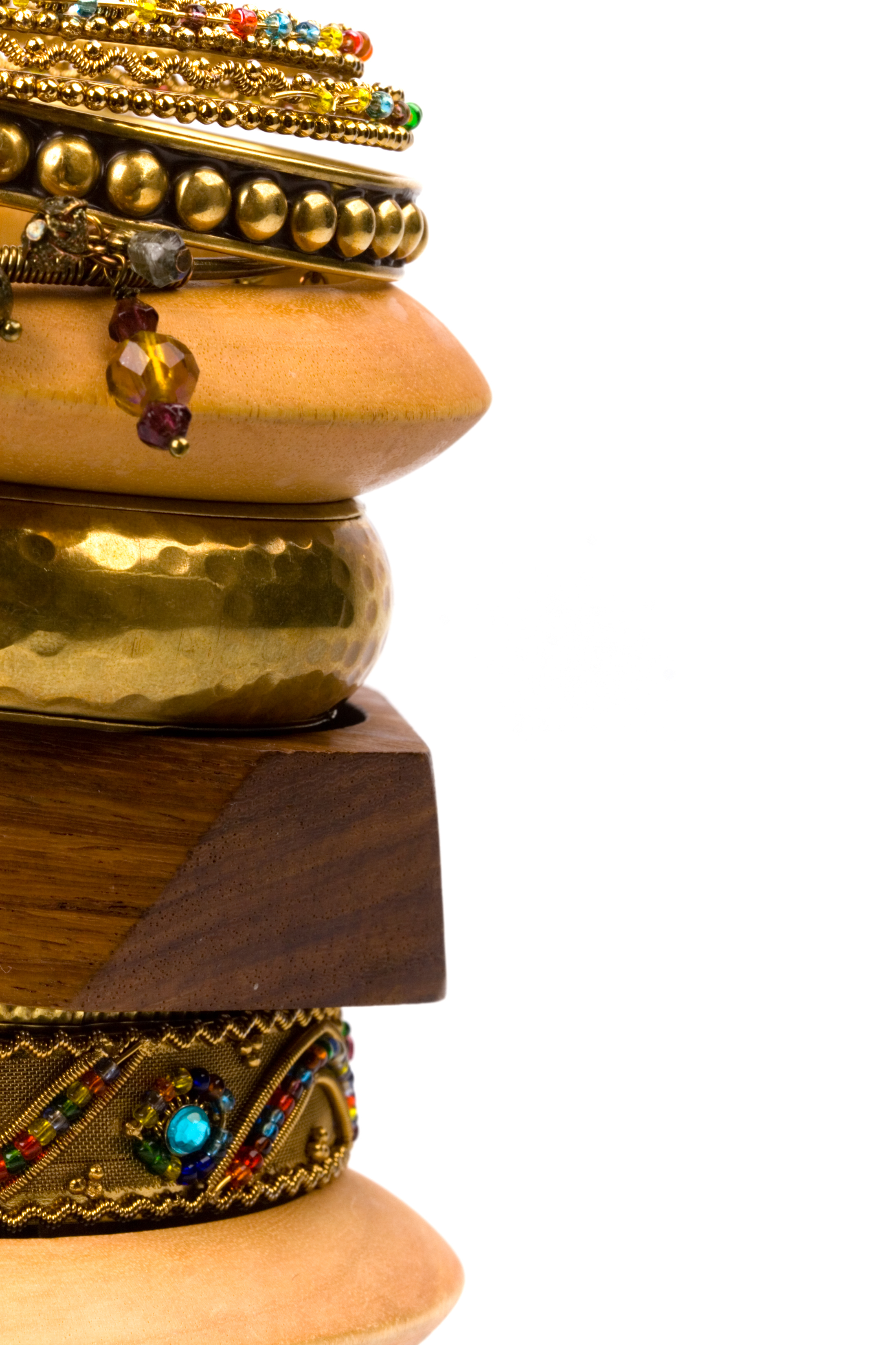 Stacked Bangles (Image Courtesy: Shutterstock) - Utsavpedia